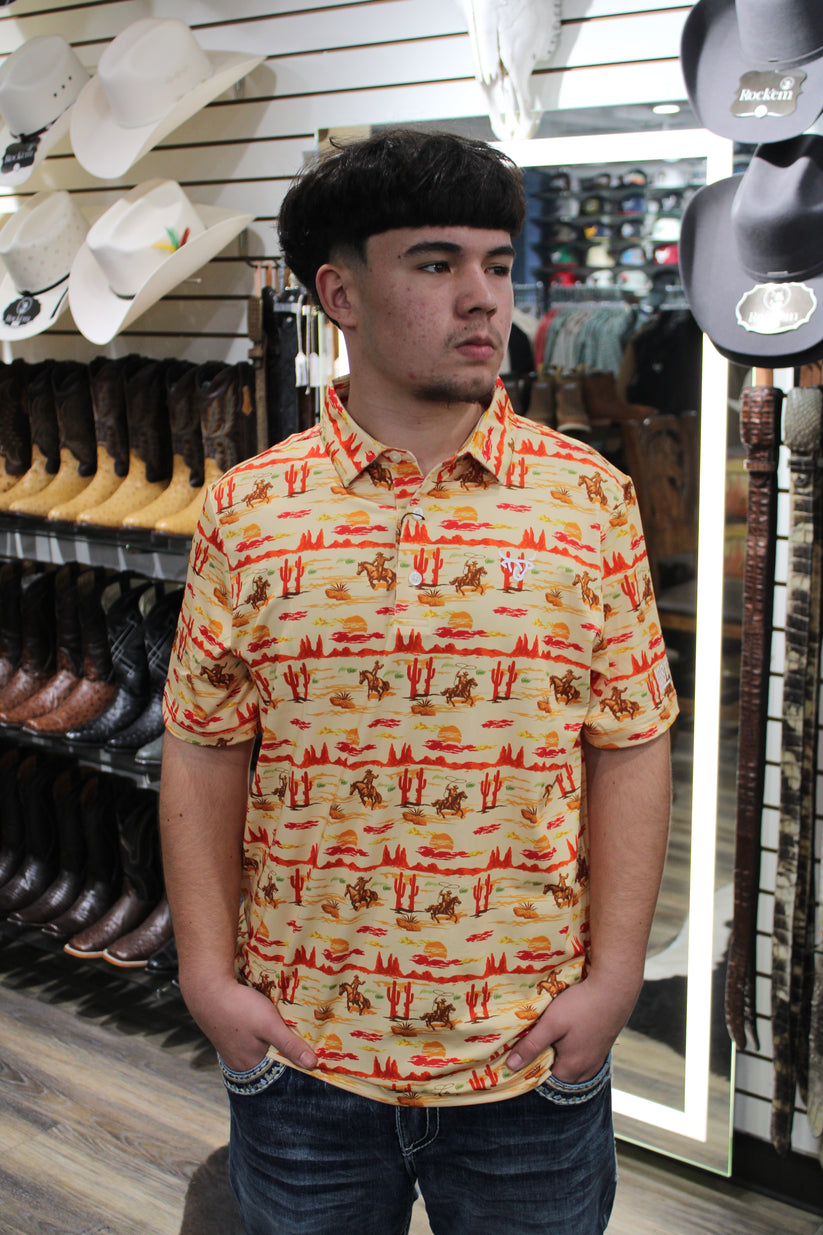 Old West Performance Polo – Segura Western Wear